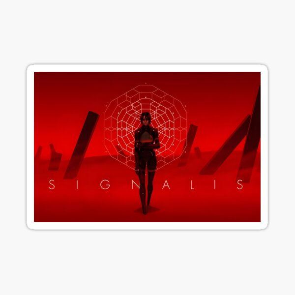 "Signalis Main Cover " Sticker for Sale by NooraniFantasy | Redbubble