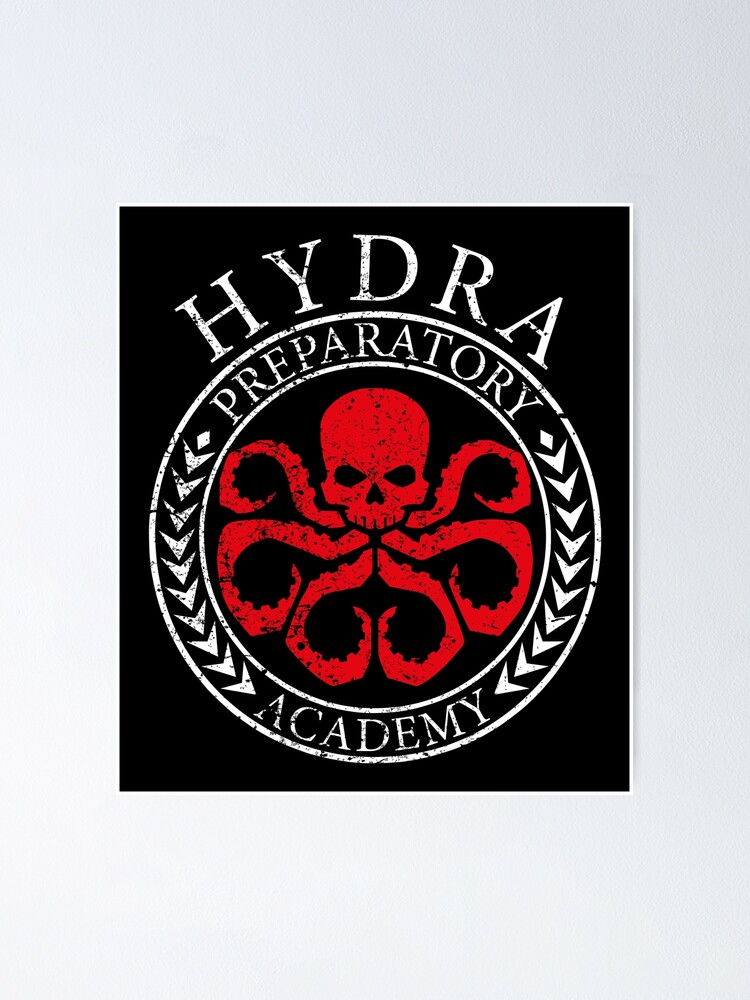 "HYDRA School Logo" Poster by GraphicBazaar | Redbubble