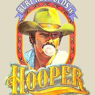 "Hooper Movie Poster Worn" Sticker for Sale by alhern67 | Redbubble