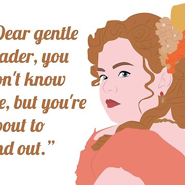 "Dear Gentle Reader, You Don't Know Me Penelope Featherington ...