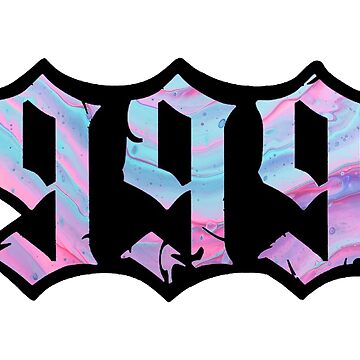 "999" Sticker for Sale by ElishaZemlak | Redbubble