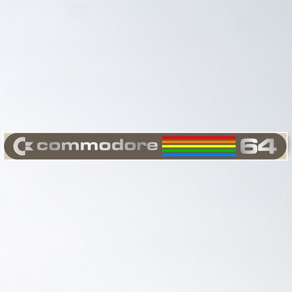 "Commodore 64 - Version 3a - On Creme" Poster for Sale by ABSTRACT ...