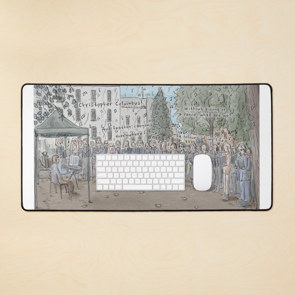 "Highgate Musical Theatre Choir at Pond Square , Highgate , London ...