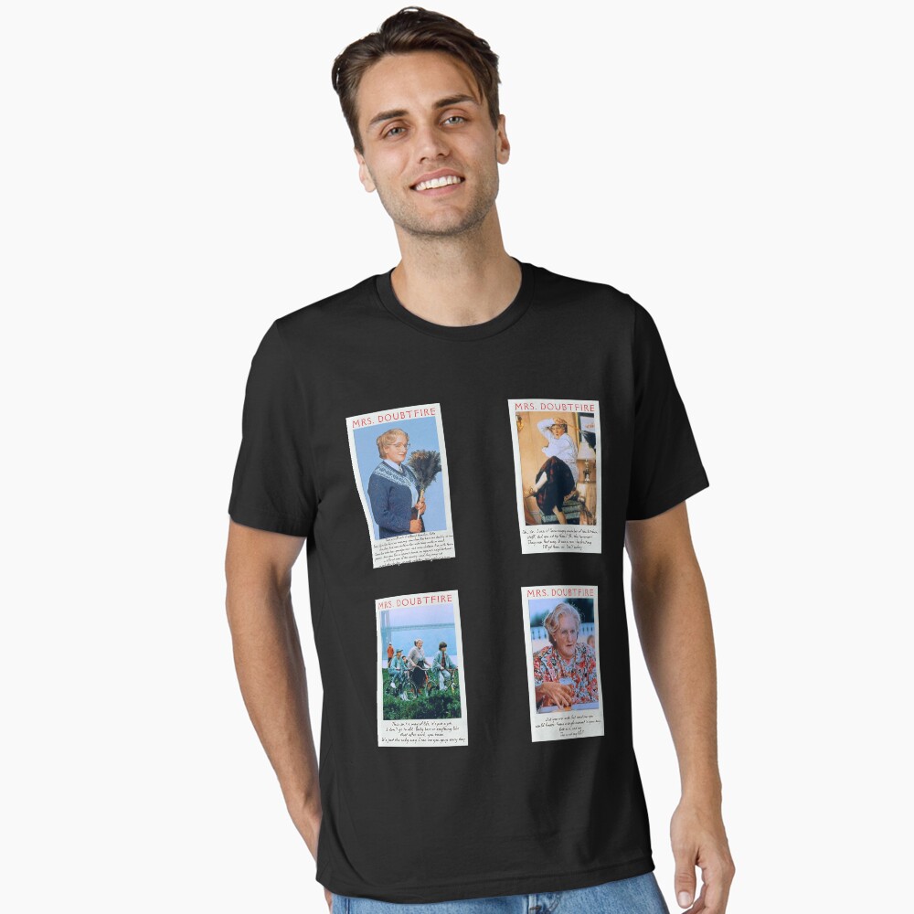 "Mrs Doubtfire Sticker Set / T Shirt" Sticker for Sale by DiverseDazzle ...