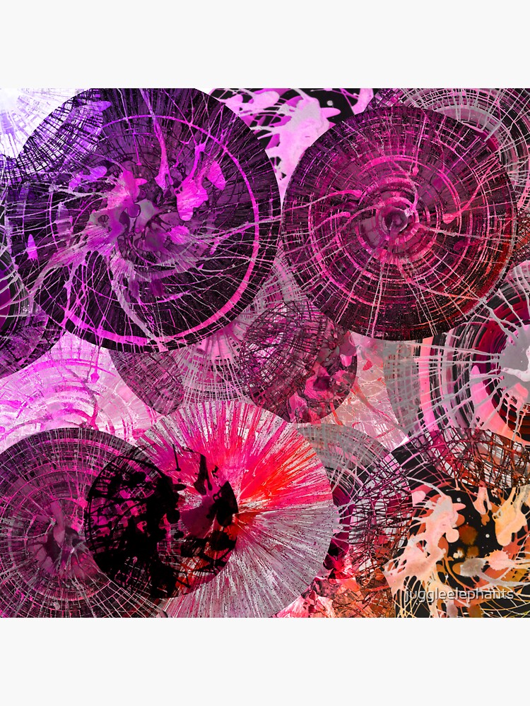 "Spinning Around in Circles" Sticker by juggleelephants | Redbubble