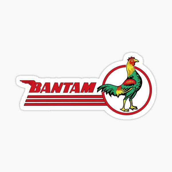"The Bantam" Sticker for Sale by rogue-design | Redbubble