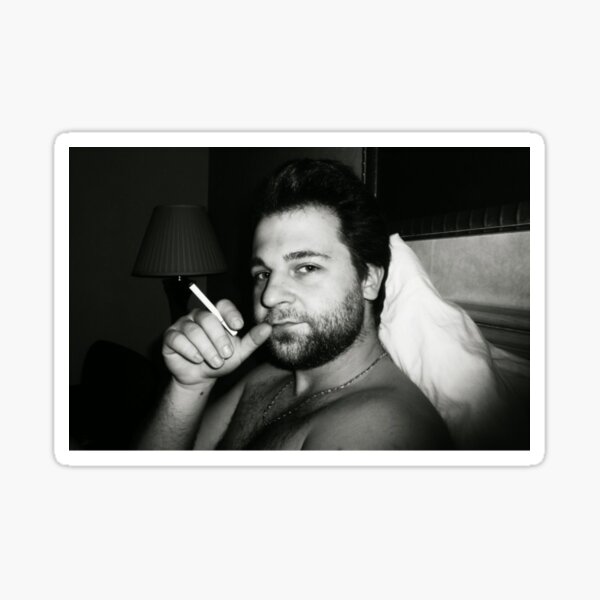 "Manly." Sticker for Sale by silviasunflower | Redbubble