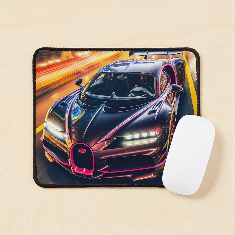 "Black Bugatti Chiron Super Sport Hypercar In Modern City With Ambient ...