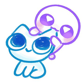 "Autism Creature and ADHD creature | small bite" Sticker for Sale by ...