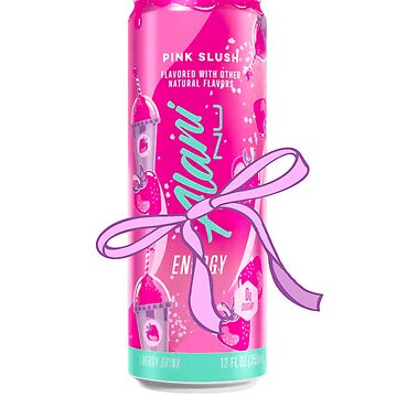 "Pink Slush Alani Nu" Sticker for Sale by Kayleefannin | Redbubble