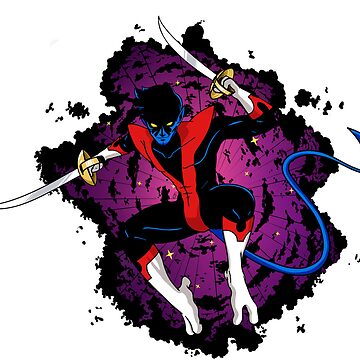 "Nightcrawler" Sticker for Sale by MorriganCroft | Redbubble