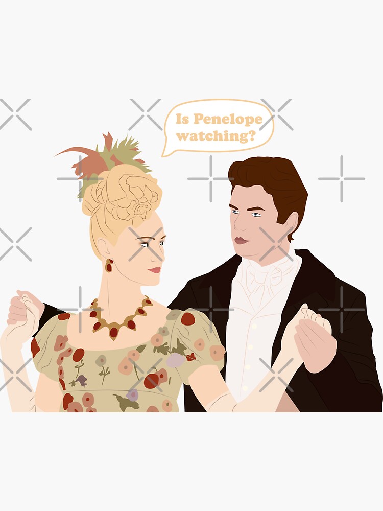 "Is Penelope Looking? Cressida Cowper & Colin Bridgerton Netflix ...