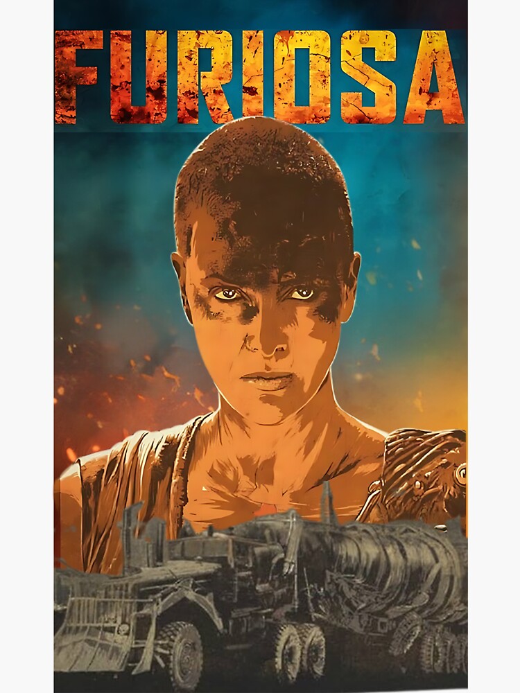 "Furiosa | movie | 2024" Sticker for Sale by artist-masino | Redbubble