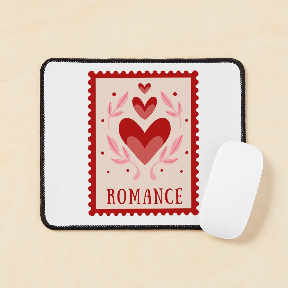 "Romance Postage stamp" Sticker for Sale by Gwendesigns | Redbubble