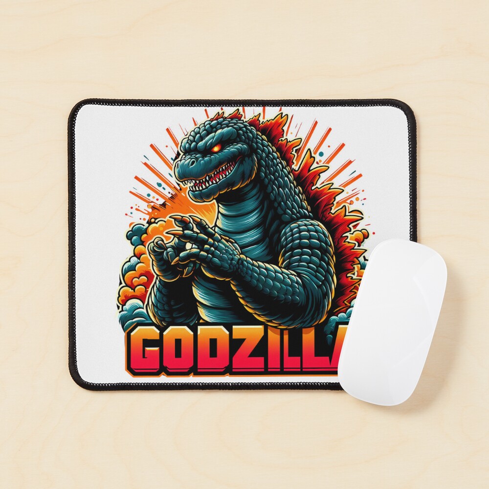 "godzilla art" Sticker for Sale by BombShop36 | Redbubble