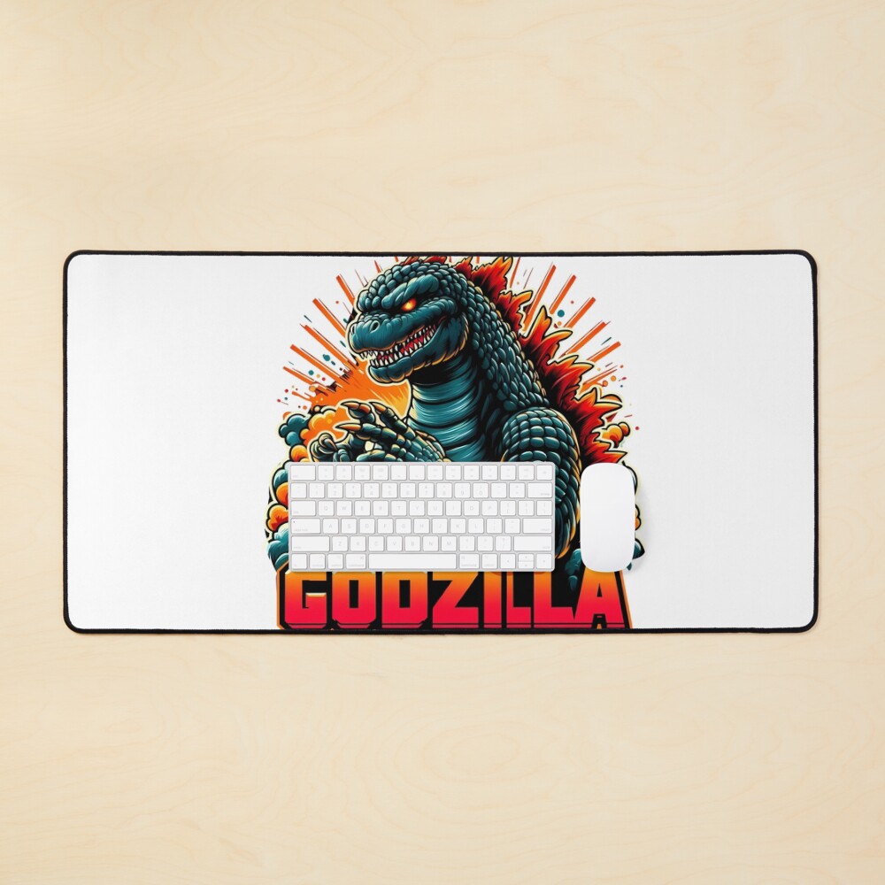 "godzilla art" Sticker for Sale by BombShop36 | Redbubble