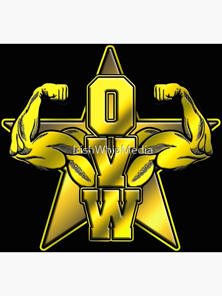 "Old OVW logo" Poster for Sale by IrishWhipMedia | Redbubble