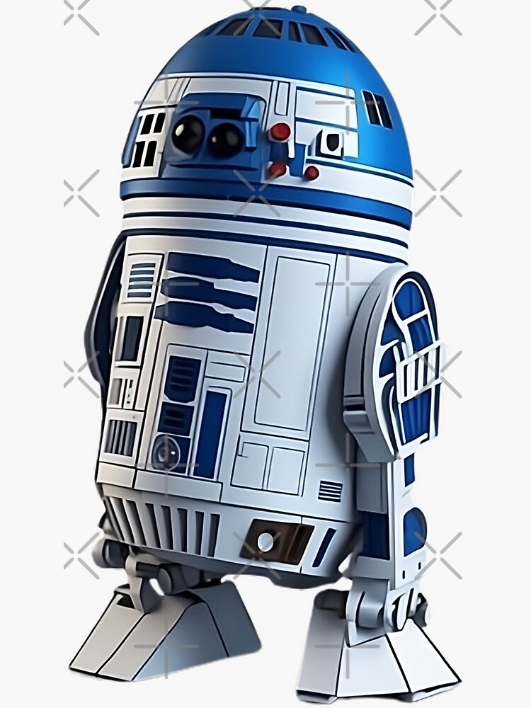 "R2D2" Sticker for Sale by StickersNPeels | Redbubble