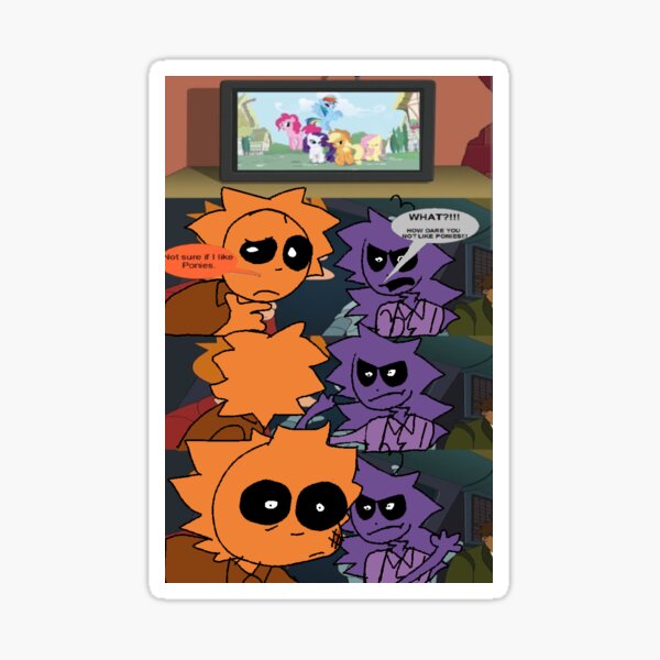 "mlp dsaf" Sticker for Sale by Ribena-59p | Redbubble