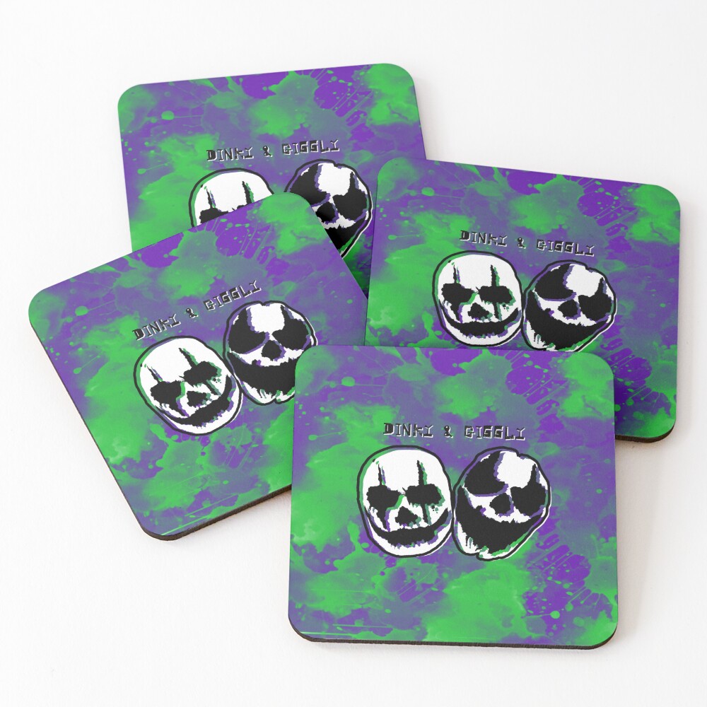 "Dinky & Giggly - SPLATTER" Sticker for Sale by StrickeN1994 | Redbubble