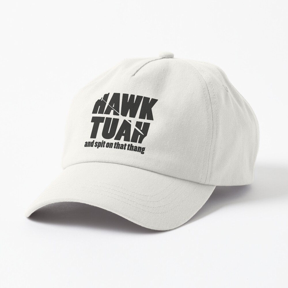 "Hawk tuah text 2" Sticker for Sale by Telrandir | Redbubble
