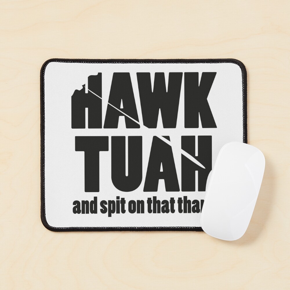 "Hawk tuah text 2" Sticker for Sale by Telrandir | Redbubble