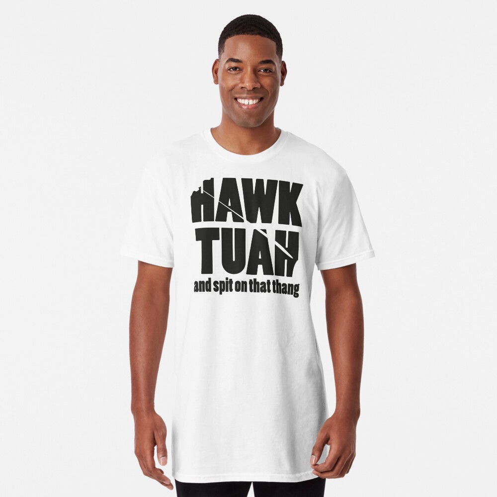 "Hawk tuah text 2" Sticker for Sale by Telrandir | Redbubble