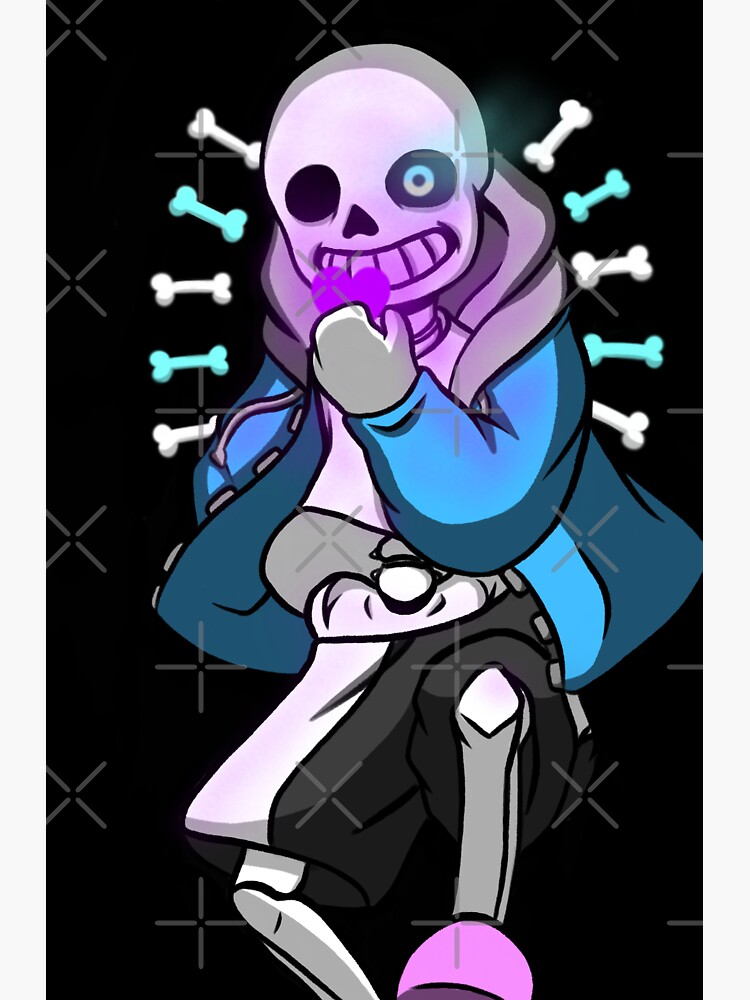"Sans Undertale Perseverance Soul" Sticker for Sale by DarkWolfDB ...