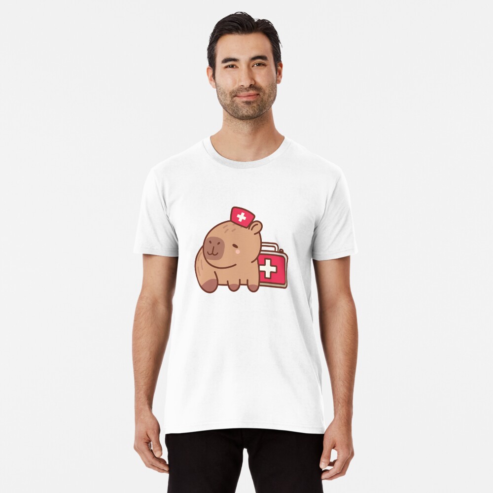 "Medicine Cute Capybara Pack" Sticker for Sale by OlyaLitvinova | Redbubble