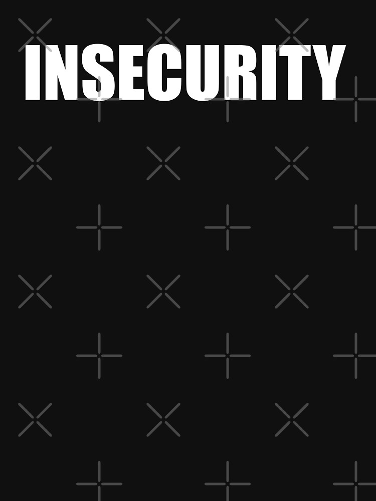 "Insecurity Shirt Funny Security Tee Pun" T-shirt for Sale by ...