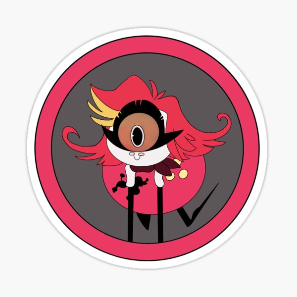 "Nifty Hazbin Hotel" Sticker for Sale by teenspirit1030 | Redbubble