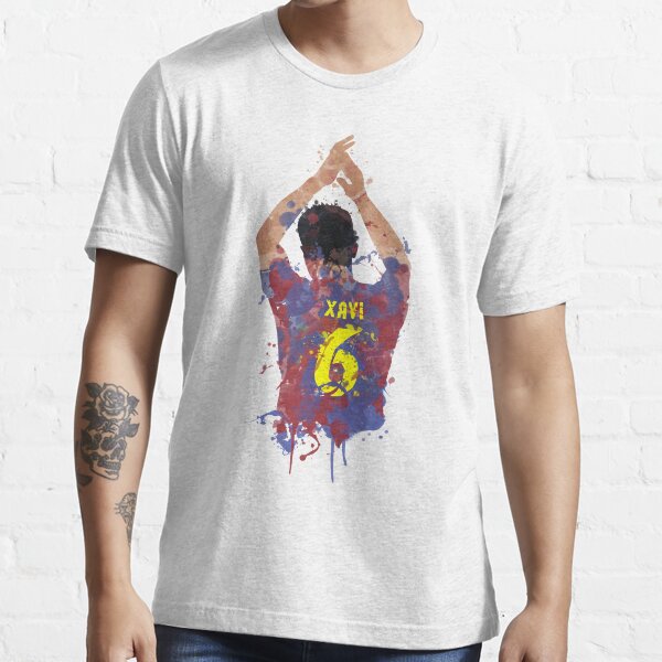 "Xavi - Barcelona Legend Football Art" T-shirt for Sale by ...