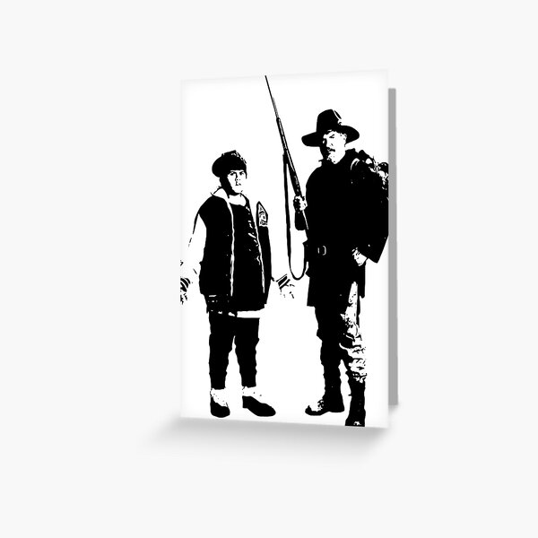 "Ricky Baker and Uncle Hec, Hunt for the Wilderpeople" Greeting Card by ...