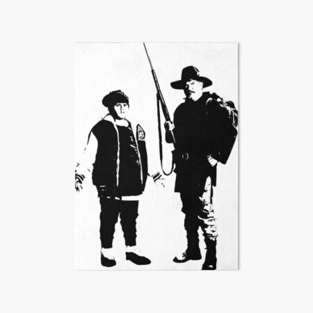 "Ricky Baker and Uncle Hec, Hunt for the Wilderpeople" Art Board Print ...