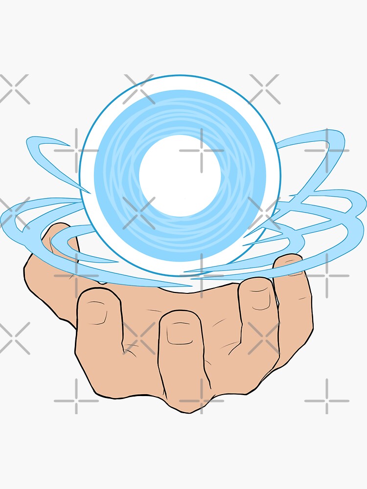 "Rasengan" Sticker for Sale by MaxMeter | Redbubble