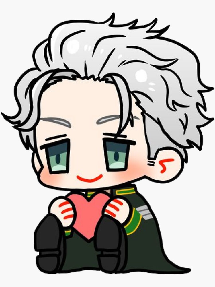 "chibi wind breaker" Sticker for Sale by KATRIWORK | Redbubble