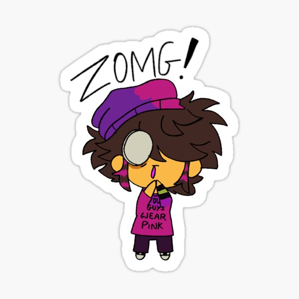 "regretevator infected " Sticker for Sale by Ribena-59p | Redbubble
