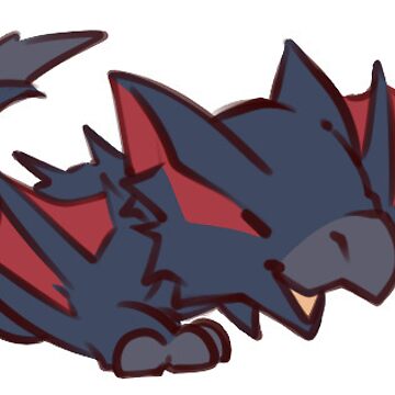 "Monster Hunter Nargacuga Sticker" Sticker for Sale by mil17459623 | Redbubble