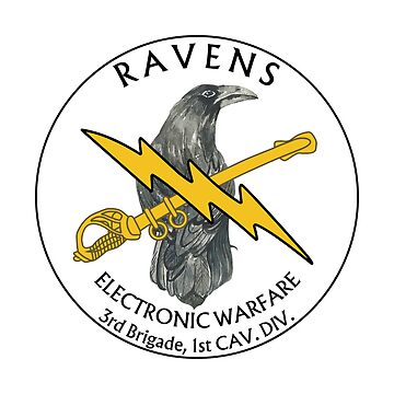 "Raven Platoon Electronic Warfare" Sticker for Sale by usofa | Redbubble