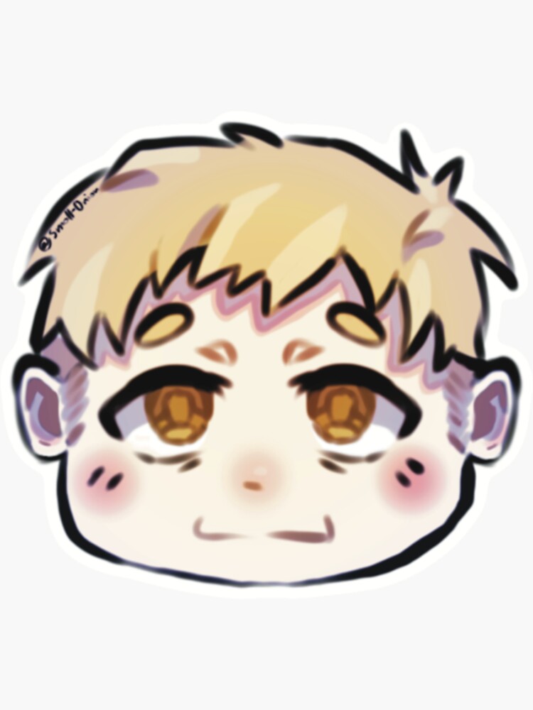 "Chibi Laios Delicious in dungeon" Sticker for Sale by SmollOnion ...