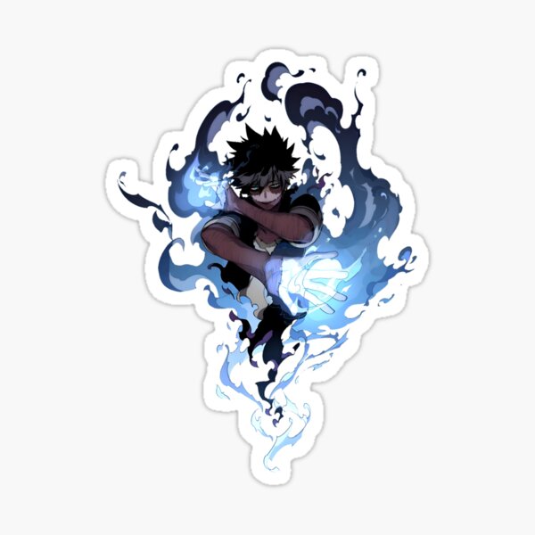 "Dabi" Sticker for Sale by MIZ os | Redbubble