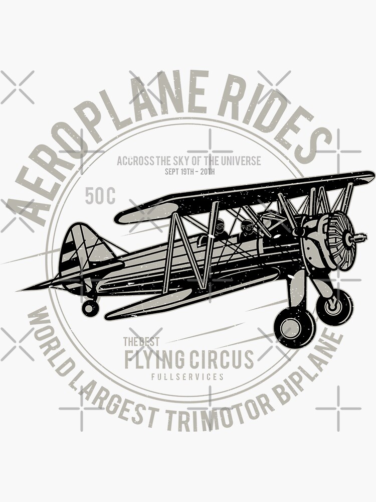 "Aviation" Sticker for Sale by 2djazz | Redbubble