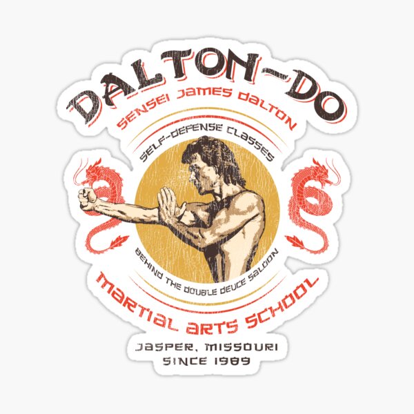 "Dalton Do Martial Arts School Lts Worn" Sticker for Sale by alhern67 ...