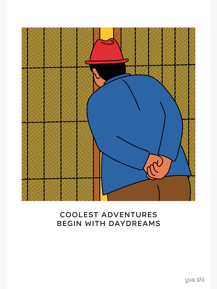 "Daydreams - Umarell" Sticker for Sale by silviashill | Redbubble