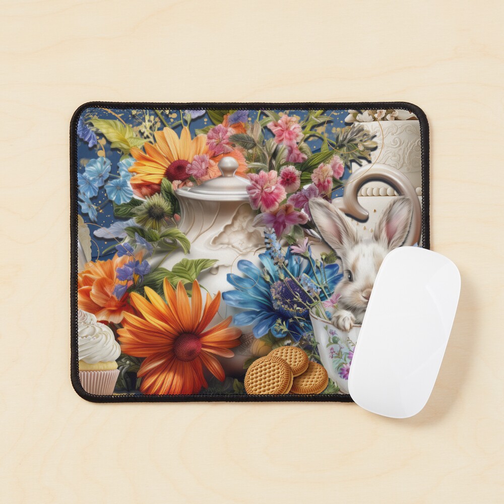 "Bunny Tea Party" Poster for Sale by WendyBennett | Redbubble