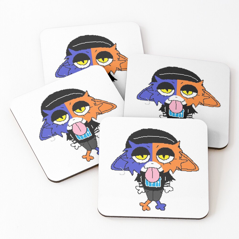 "Meow Skulls Bleh" Sticker for Sale by Shinoboob | Redbubble