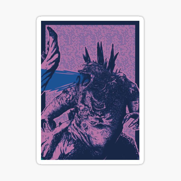 "Godzilla Minus One" Sticker for Sale by kierontaylorr | Redbubble