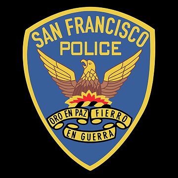 "SAN FRANCISCO POLICE DEPARTMENT UNITED STATES SFPD" Sticker for Sale ...