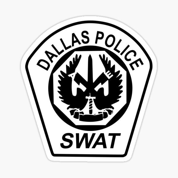 "SWAT POLICE DEPARTMENT DALLAS SECURITY INVESTIGATION 2" Sticker for ...