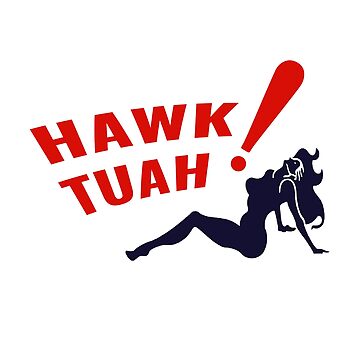 "Hawk Tuah Bada Bing" Sticker for Sale by asherdesign | Redbubble